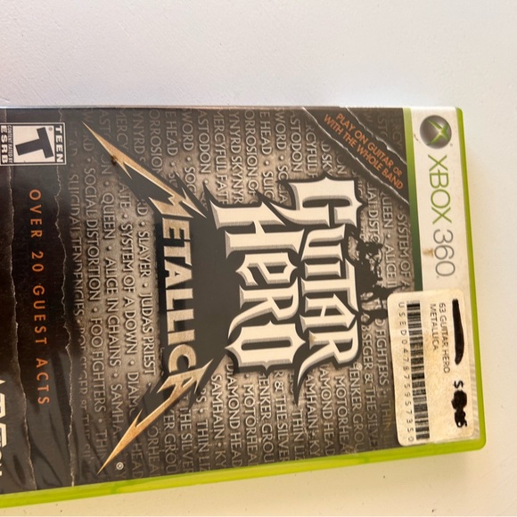 Video Games & Consoles | Xbox36 Guitar Hero Metallica | Poshmark